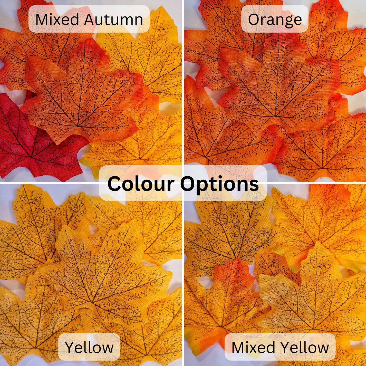 Autumn Leaf Fairy Lights - Handmade in 4 Sizes – Autumn Weddings ...